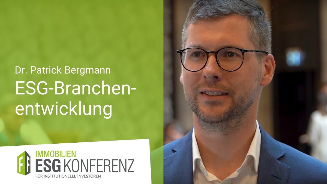 ESG-Branchenentwicklung: Dr. Patrick Bergmann | VideoStatement - YouTube