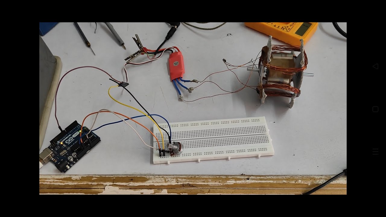 DIY 3 Phase BLDC motor - YouTube