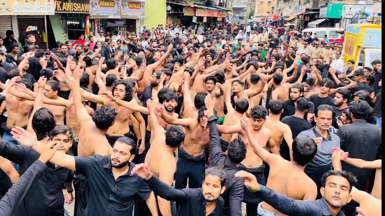 Arbaeen Julus Matamdari | At Mughal Masjid Mumbai | 1444/2022 Gham ...