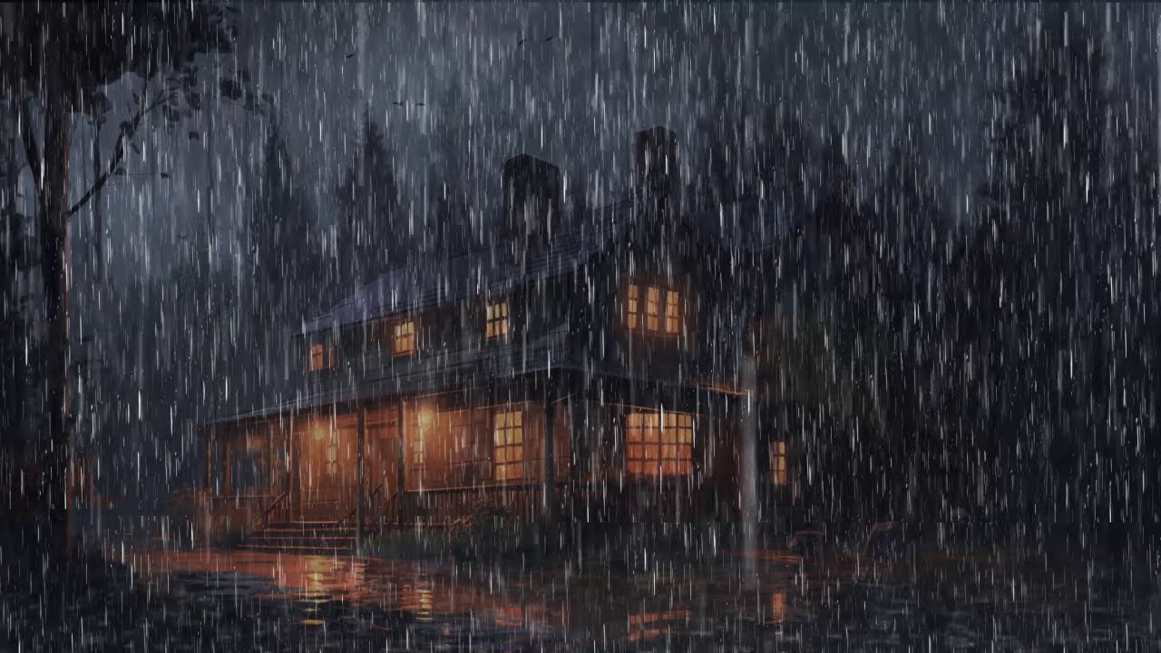 Gentle Raining Sounds for Studying and Focus | 1 Hour of Raining Sounds ...