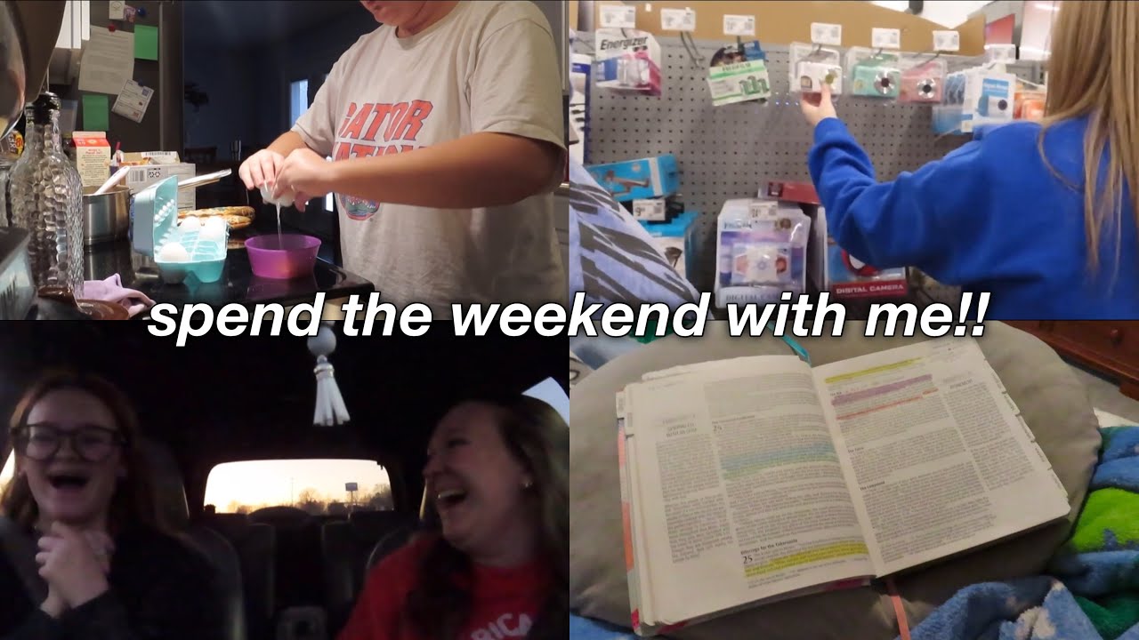 a busy weekend in my life - YouTube