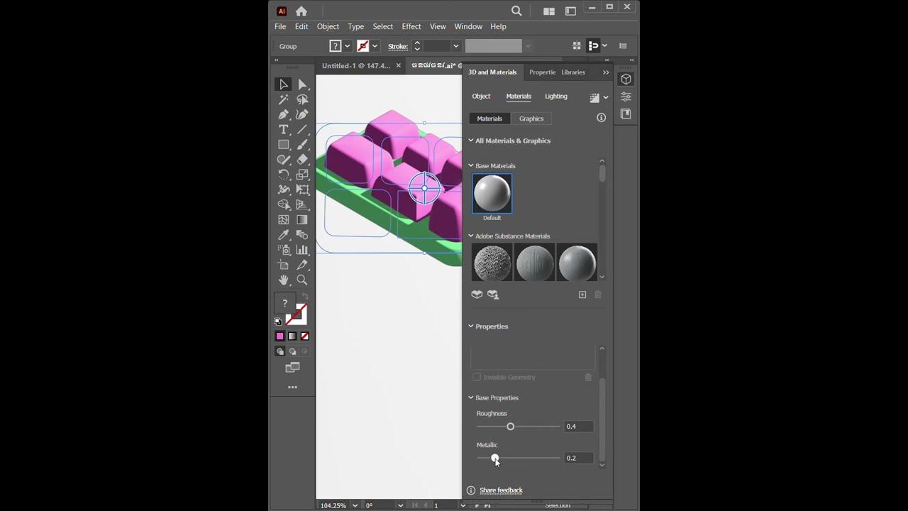 3D and Materials on Adobe Illustrator 2023 - YouTube
