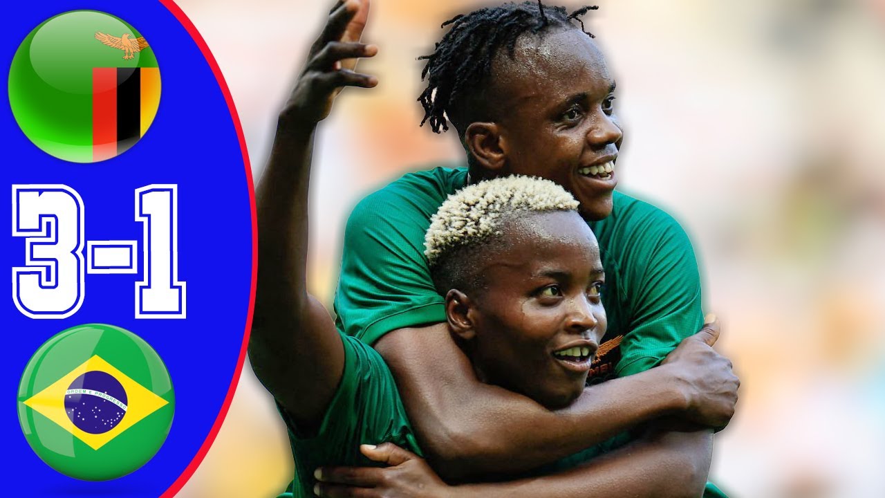 Zambia U17 vs Brazil U17 Highlights | U-17 Women's World Cup 2024 - YouTube