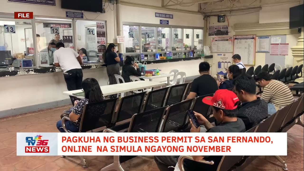Pagkuha ng business permit sa San Fernando, online na simula ngayong ...