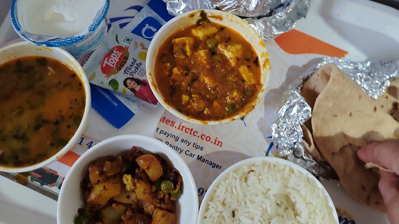 Rajdhani express menu share - YouTube