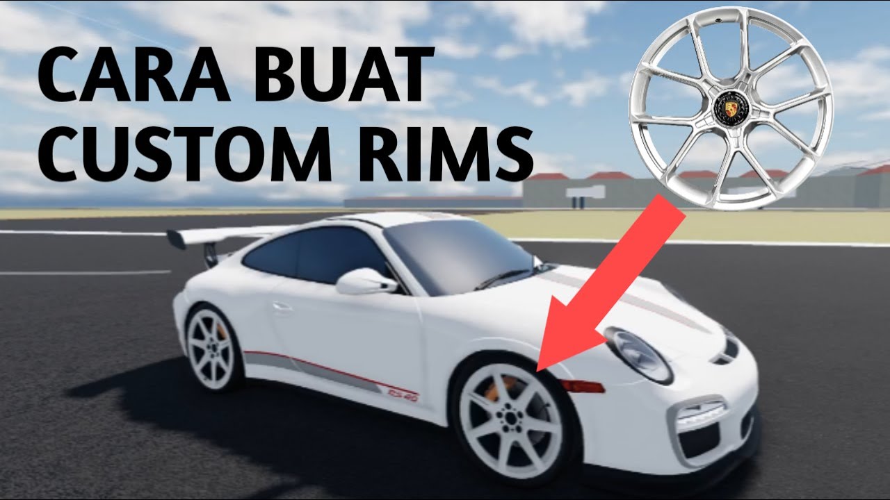cara buat custom rims di CDID - YouTube