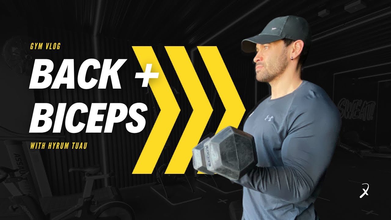 Back + Bicep Workout with Gym Manager Hyrum Tuau - YouTube