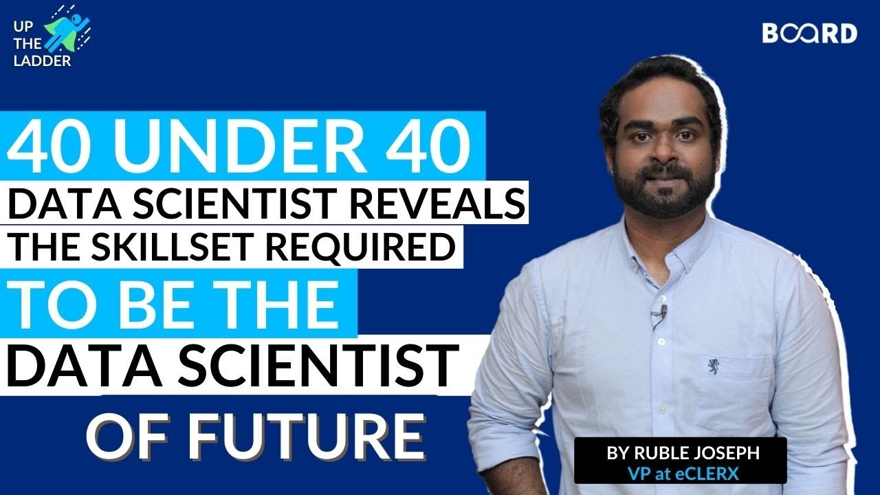 Ruble Joseph, 40 under 40 data scientist reveals the skillset required ...