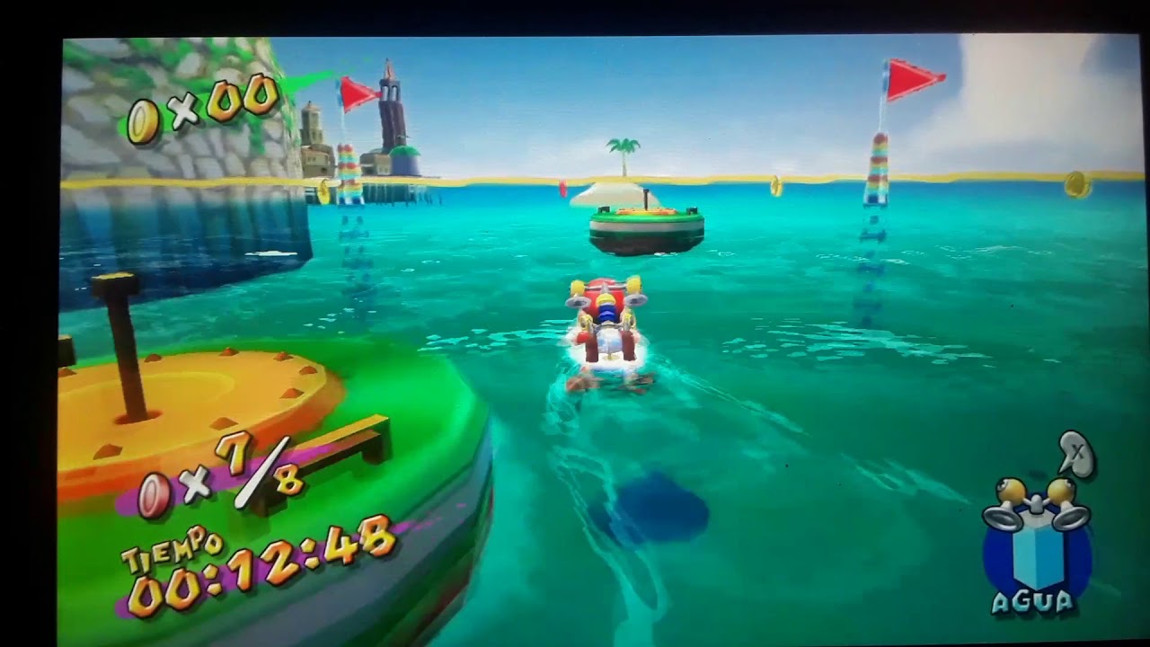 Super Mario Sunshine Ricco Harbor Episode 6 | No blooper racer - YouTube