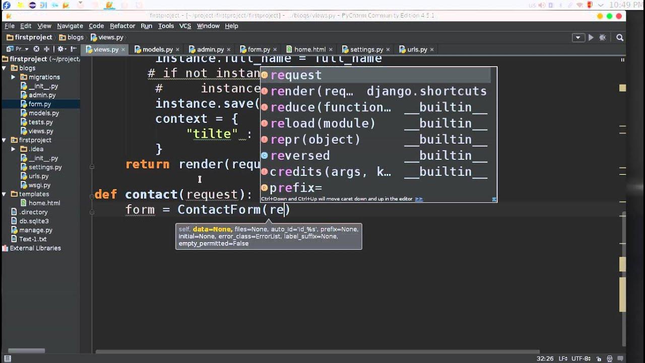 37 Python Web Django Sending Email ارسال بريد الكتروني - YouTube