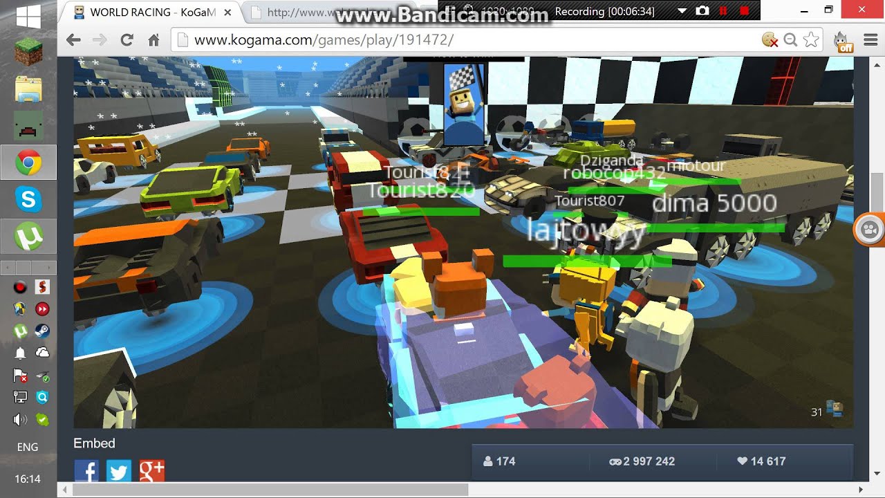 KOGAMA RACING BLOW UP AND MORE!!!!!!!!!!!!!!!!!!!!!!!!!!!!!!! - YouTube