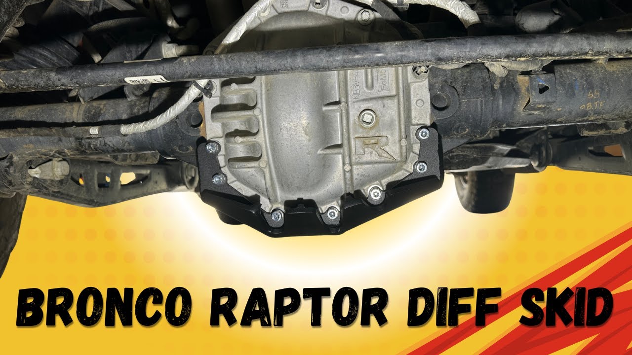 Bronco Raptor Rear Diff Skid: Worth the Upgrade? - YouTube