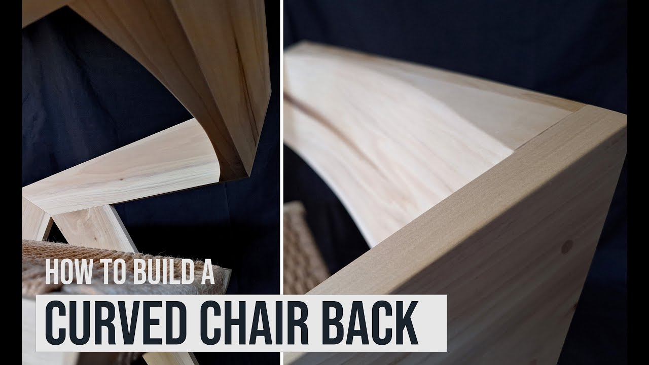 How to build a curved chair back | EASY - YouTube