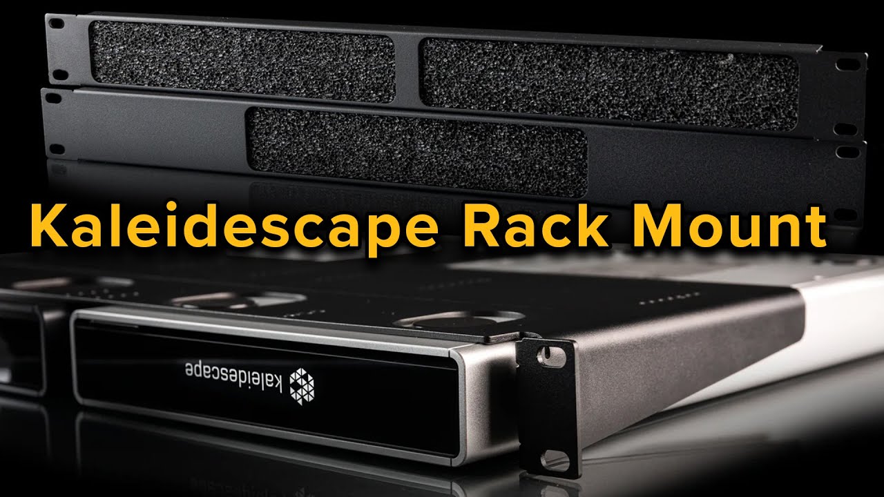 Rack Mount for Kaleidescape Strato V Looks SUPER CLEAN! - YouTube