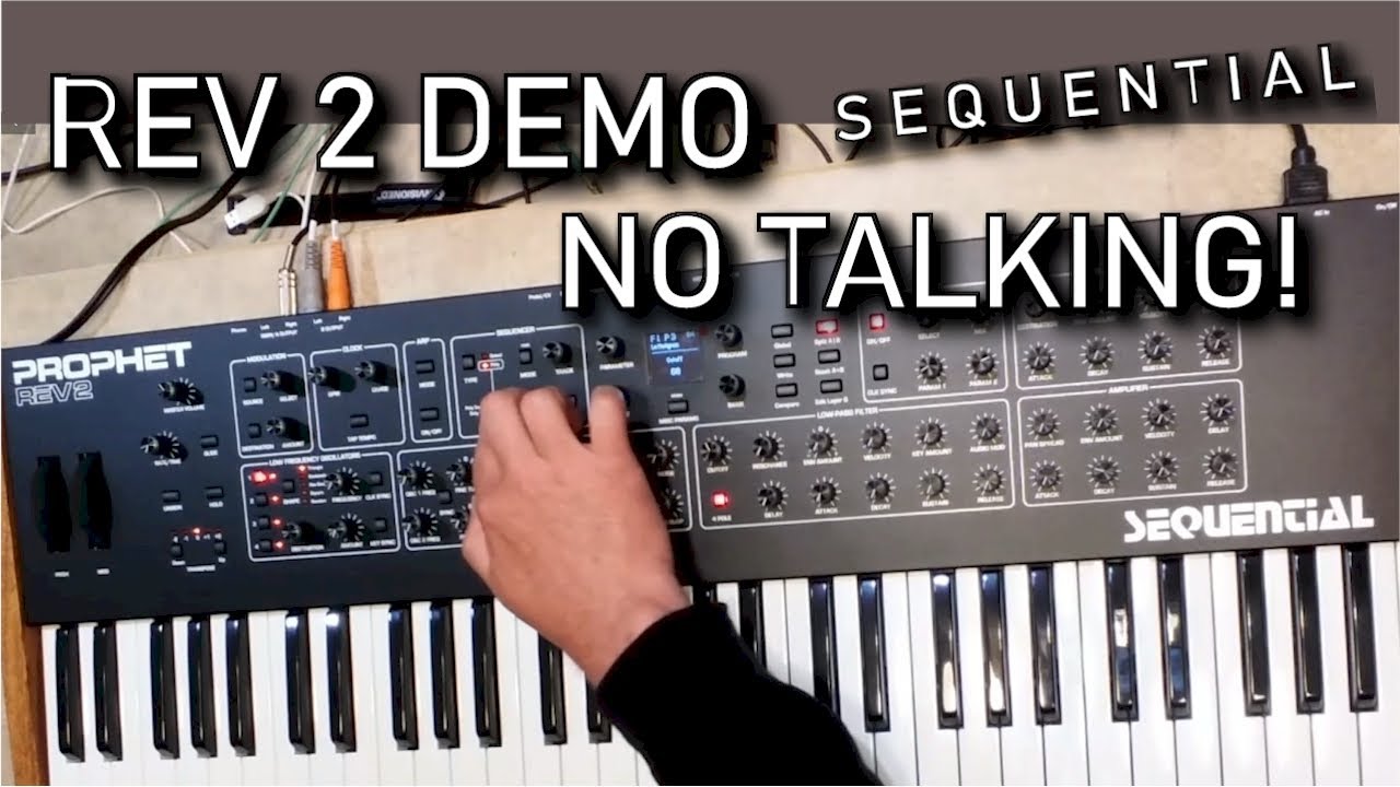 Sequential Rev 2 Synthesizer Demo - YouTube