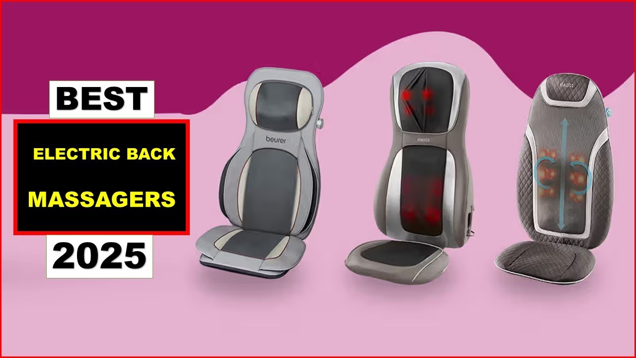Top 5 Best Electric Back Massagers In 2025 - YouTube