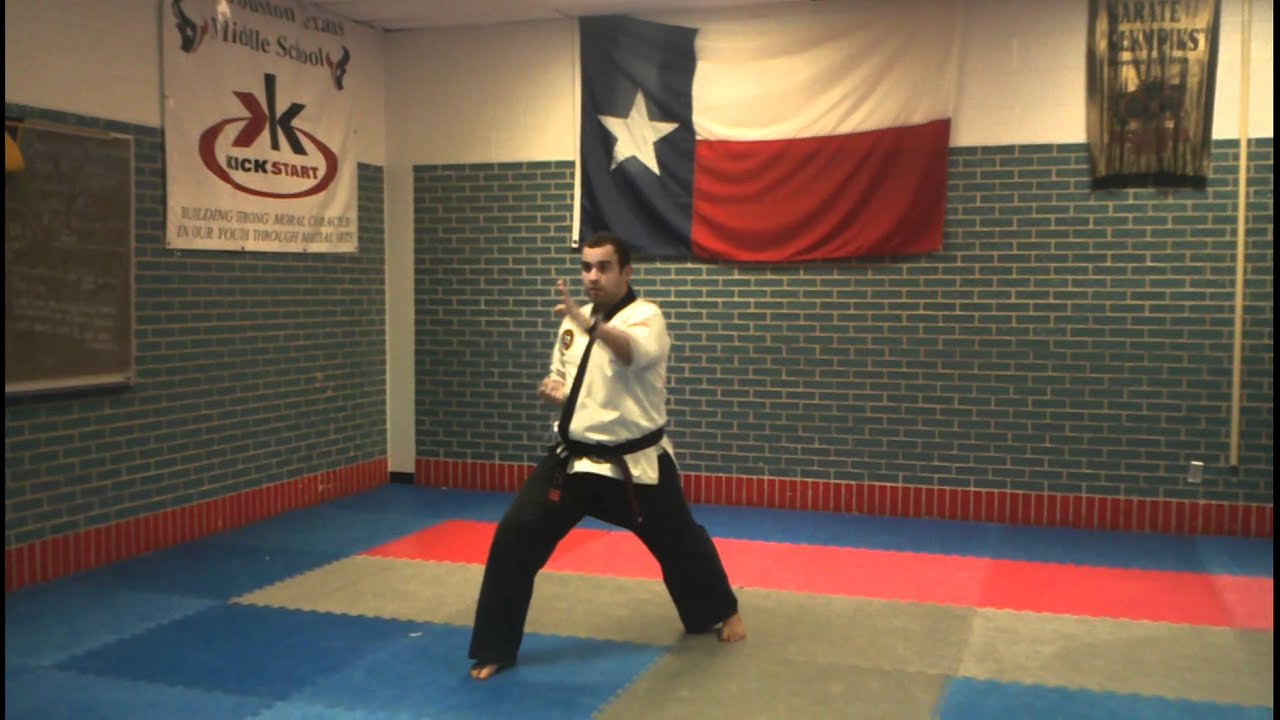 S. H. KSK Yul Guk K2 Blue Belt Kata - YouTube