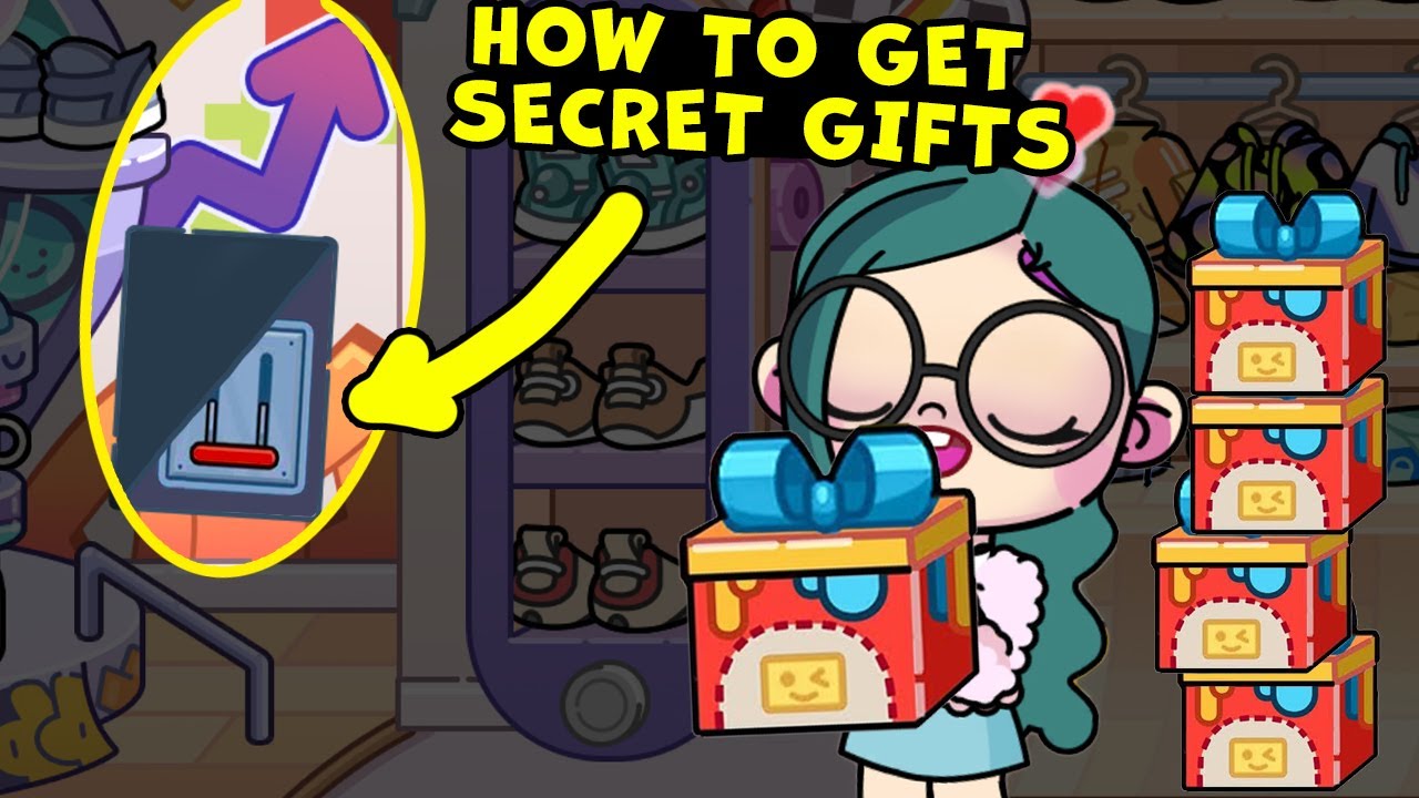 How to get new secret gifts!!!!!! in avatar world - YouTube