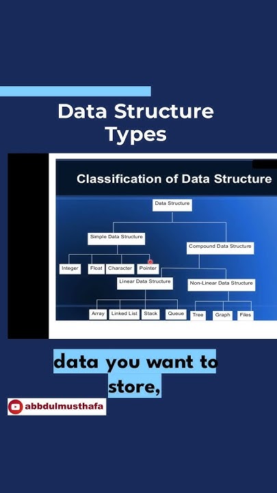 data structure types - YouTube