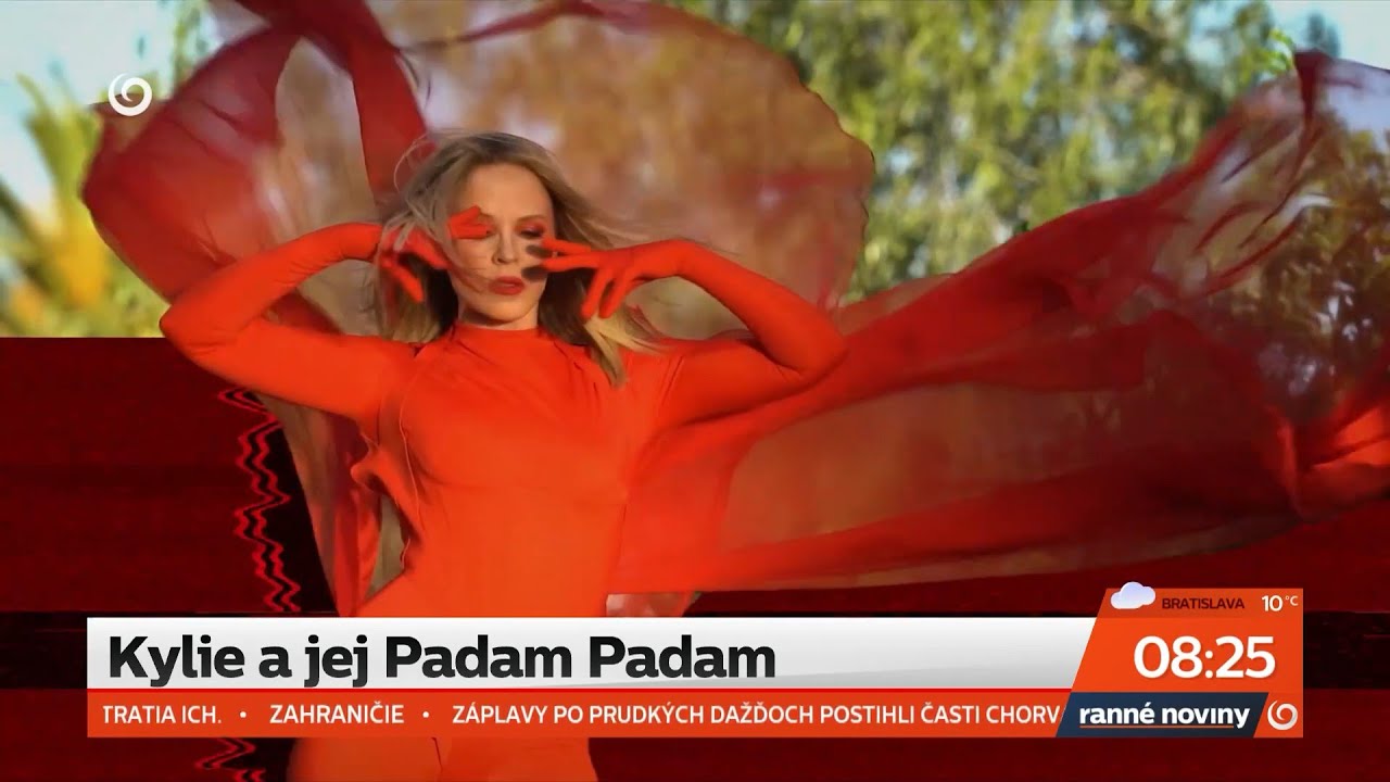 Kylie Minogue - Padam Padam (Ranné noviny 2023) - YouTube