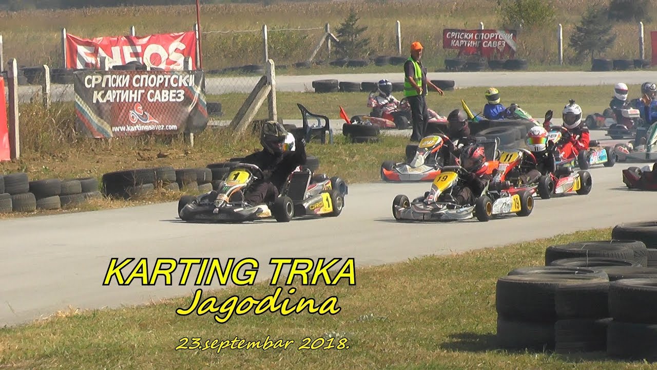 Karting trka SSKS - JAGODINA 23. septembar. 2018. - YouTube