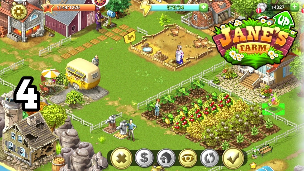 Janes Farm: Energy Money Coins Mode Gamplay Walkthrough Part 4 (iOS ...