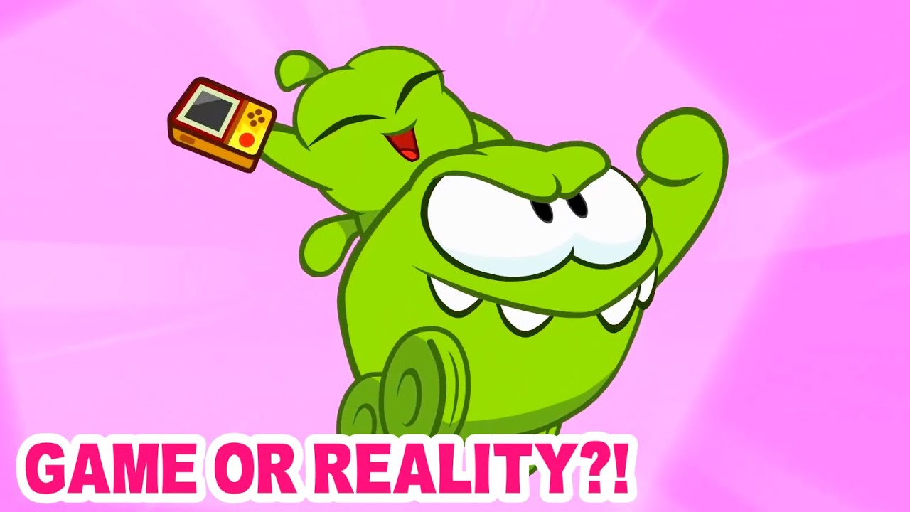 Game or Reality!? 🕹 Om Nom Stories 🟢 Cartoon For Kids Super Toons TV ...