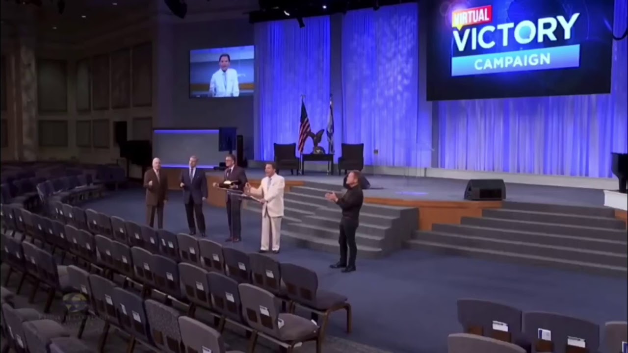 Evil Preacher Kenneth Copeland Blows COVID19 On The World - YouTube