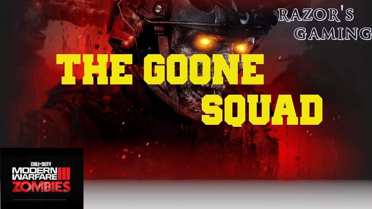 CALL of DUTY ZOMBIE'S - THE GOONE SQUAD! - YouTube