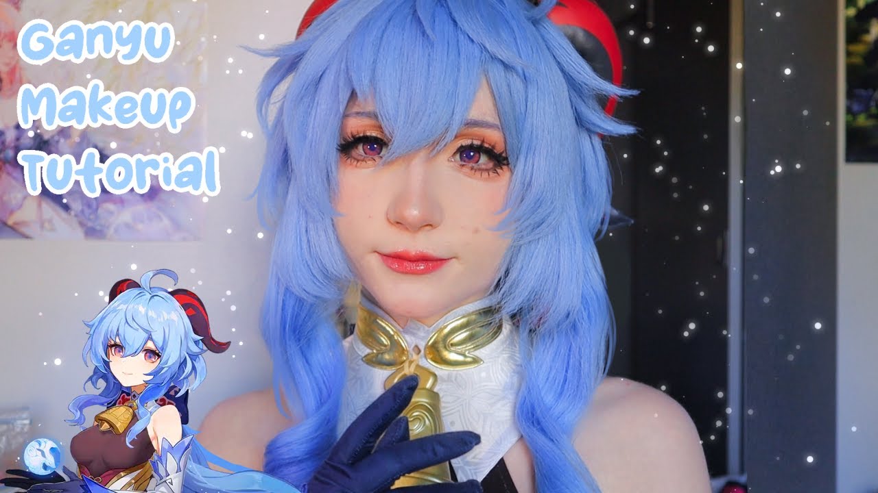 Ganyu Makeup Tutorial | Genshin Impact - YouTube