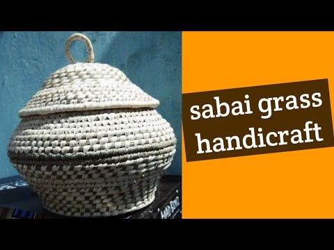 sabai grass crafts-2 - YouTube