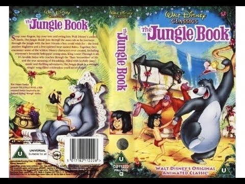 Walt Disney The Jungle Book (1967)(Trailer VHS 1993 UK)