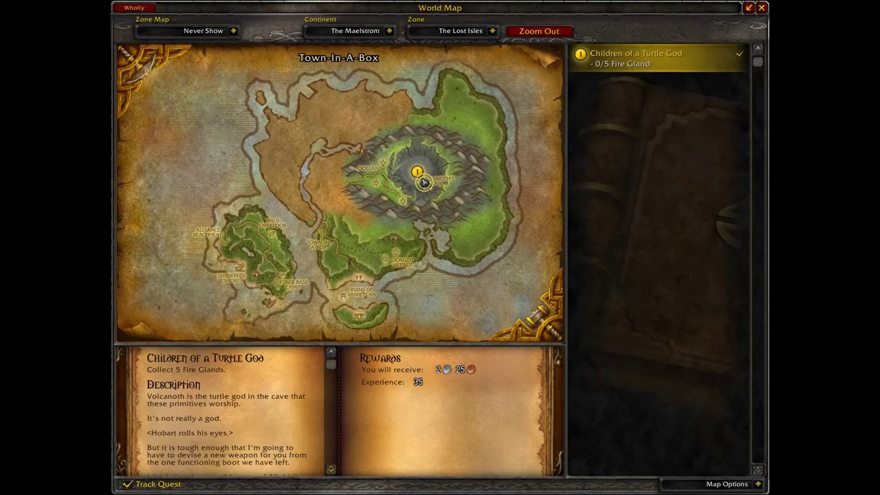 World of Warcraft Quests - Children of a Turtle God - YouTube