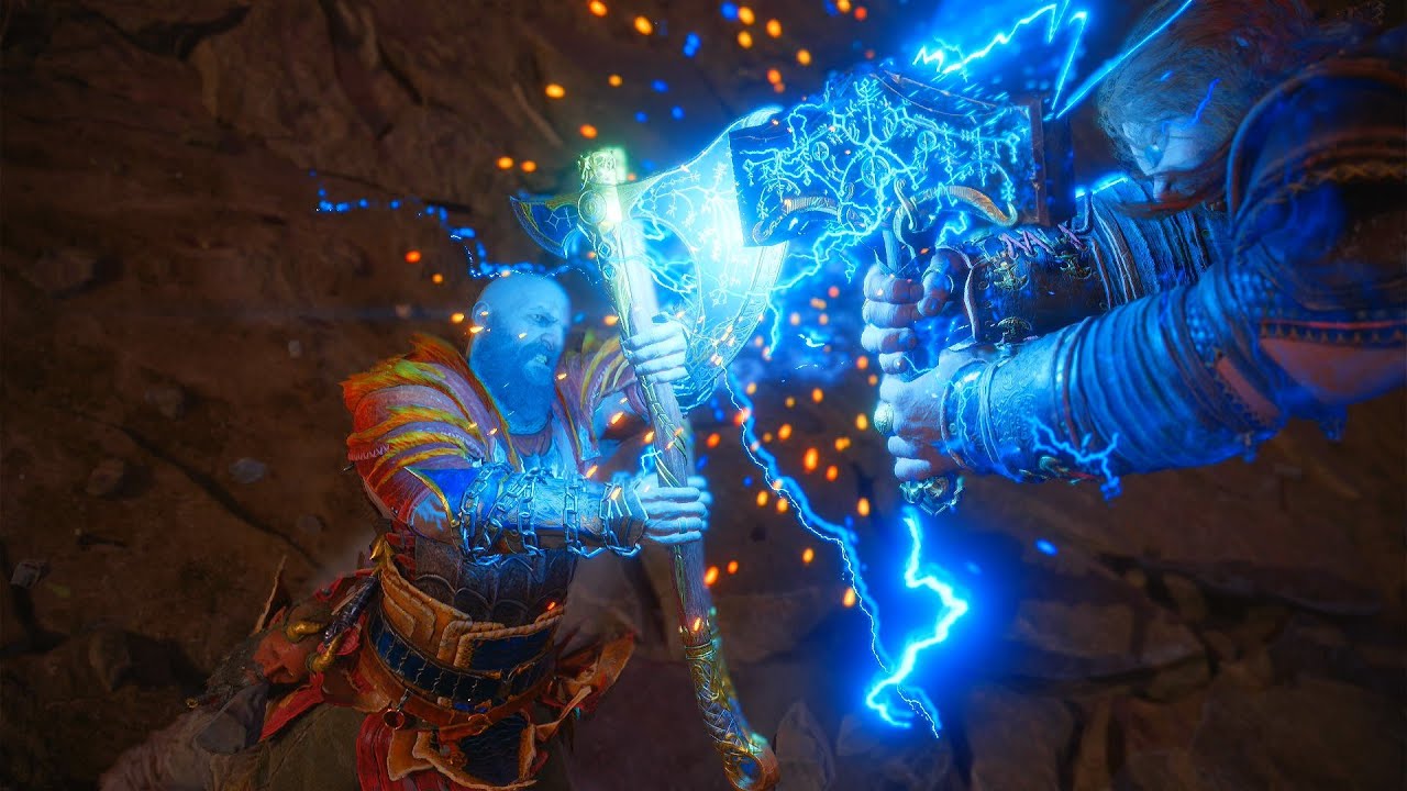 El Dios de la Guerra Vs El Dios del Trueno - God of War Ragnarok - DGOW ...