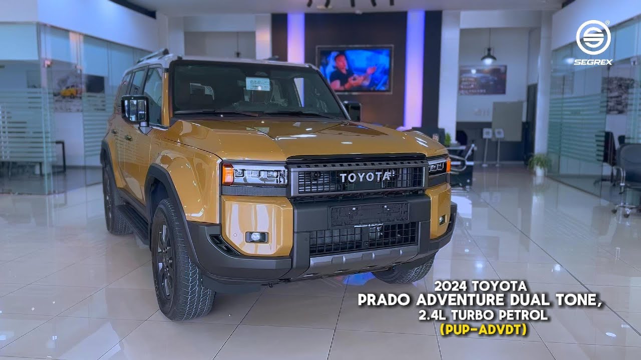 2024 Model Toyota Prado Adventure Dual Tone, 2.4L Turbo Petrol 4WD 8A/T ...