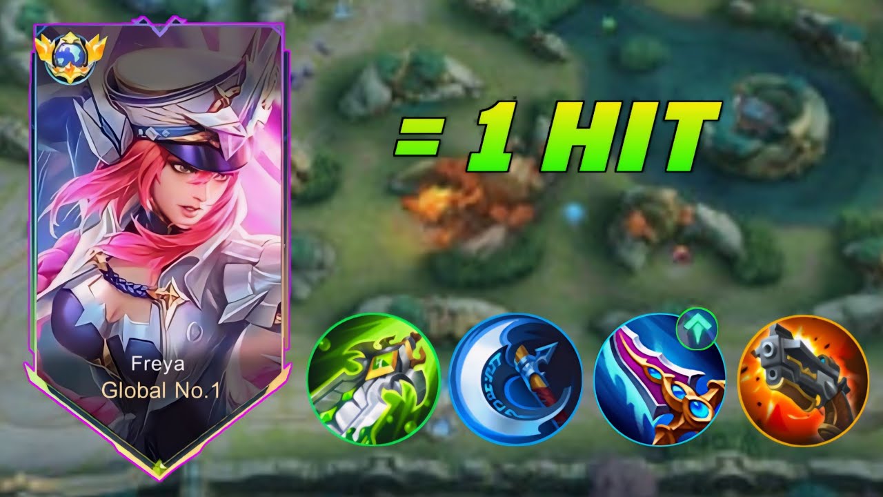 NEW BUFF BUILD FOR ONE SHOT BUILD FOR FREYA!!! ( MUST TRY ) FREYA BEST ...