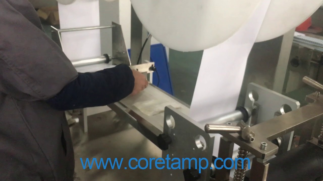Plaster Packing Machine With Paper Film - YouTube