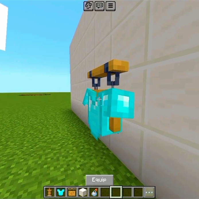 Minecraft Invisible Armour Stand 😶#minecraft #shorts - YouTube