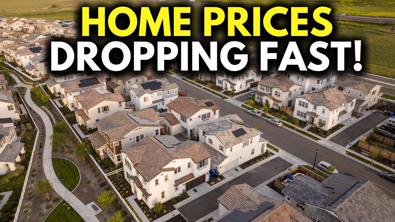 Top 10 US Cities with the FASTEST Home Price Drops in 2025 - YouTube