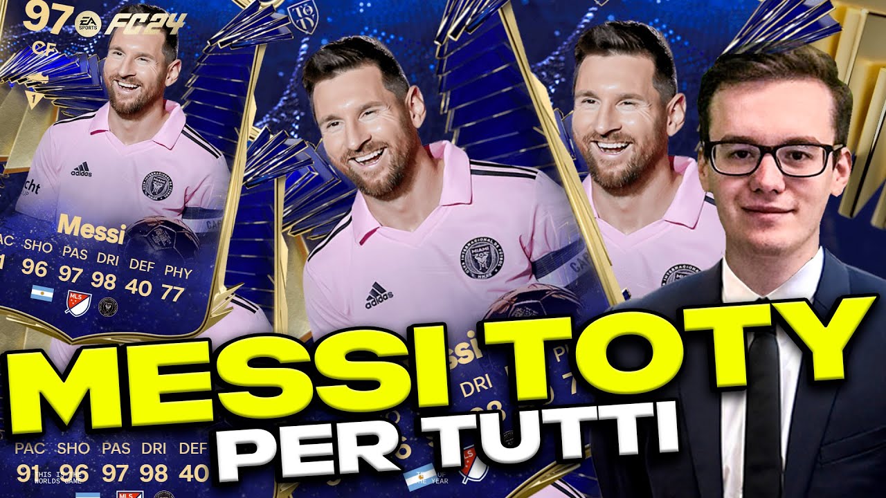 MESSI TOTY DROPPATO A (QUASI) TUTTI SU FC 24: E ORA? - YouTube
