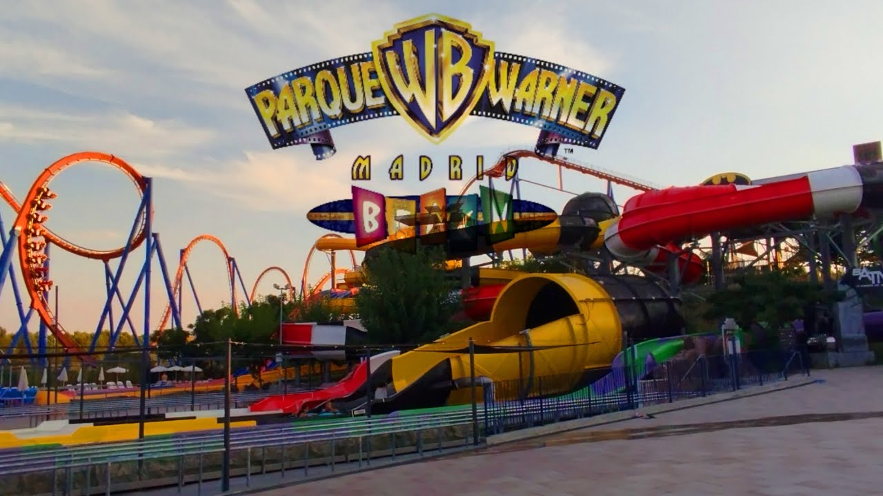 GRABÉ EN TODOS LOS TOBOGANES DE PARQUE WARNER BEACH !!! / PARQUE WARNER ...