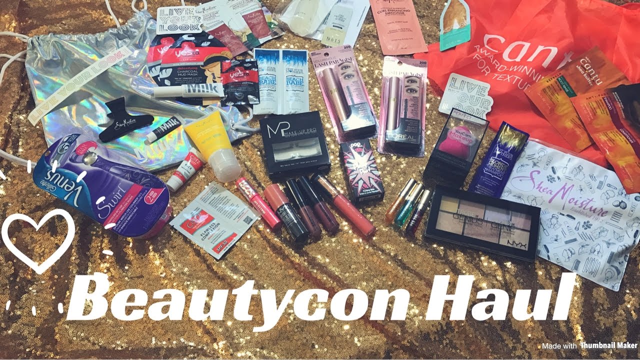 Beautycon NYC 2017 Haul - YouTube