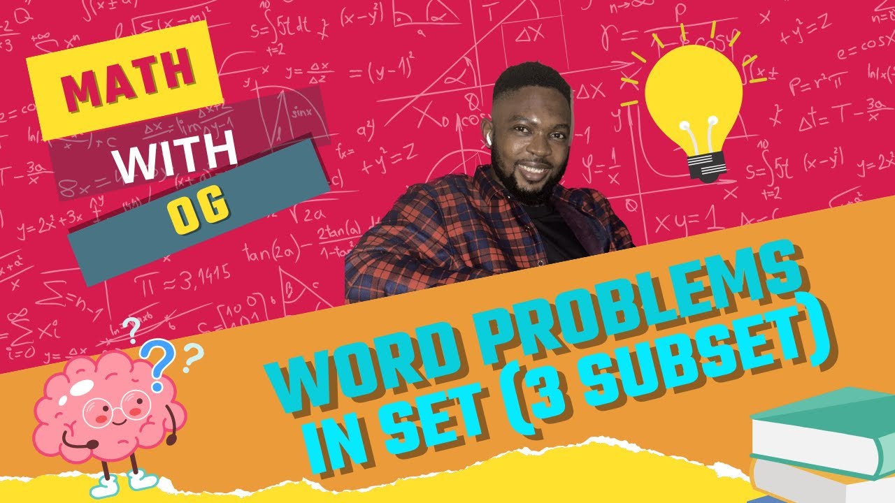 WORD PROBLEMS IN SET - 3 SUBSET (JAMB, WAEC, NECO) EXAMS - YouTube