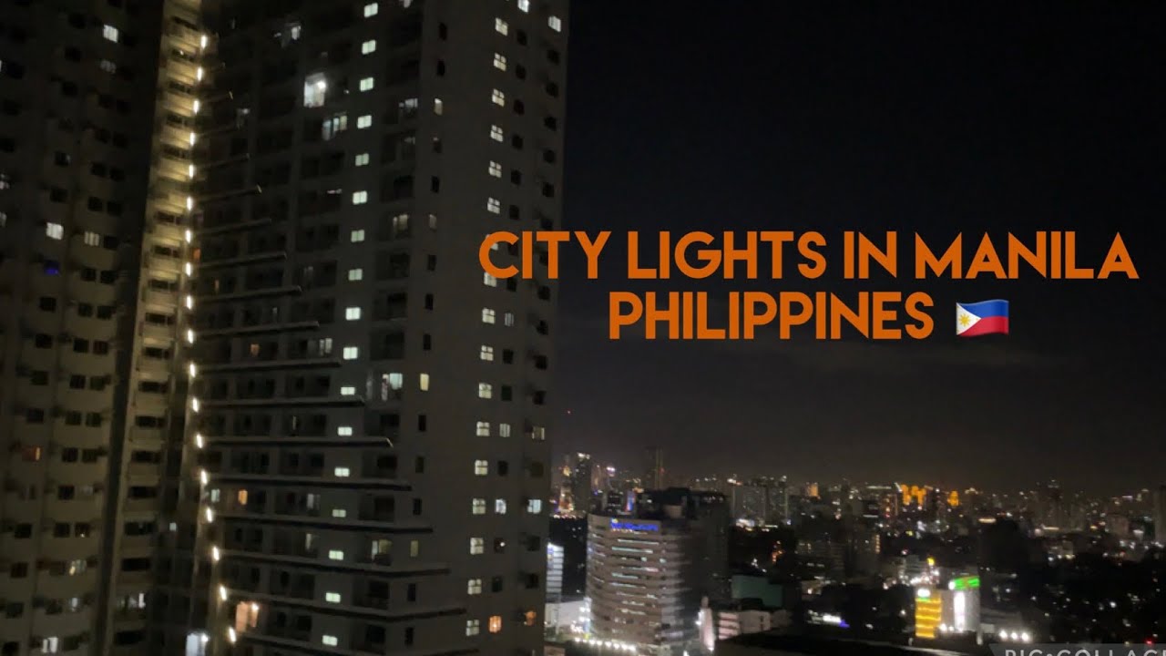 CITY LIGHT IN MANILA PHILIPPINES 🇵🇭 #manila #philippines #citylights # ...