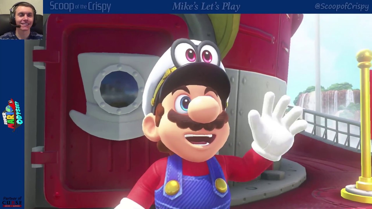 Part 2 - Super Mario Odyssey (Switch) - Collecting Our First Power Moon ...