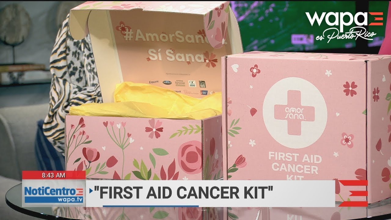 Lanzan el First Aid Cancer Kit como un regalo de amor | WapaTV - YouTube