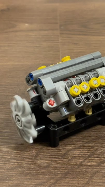 LEGO Technic Mini Detailed V8 Engine - YouTube