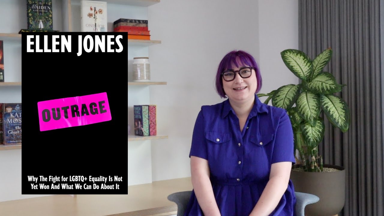 Queer Book Recommendations | Outrage by Ellen Jones - YouTube