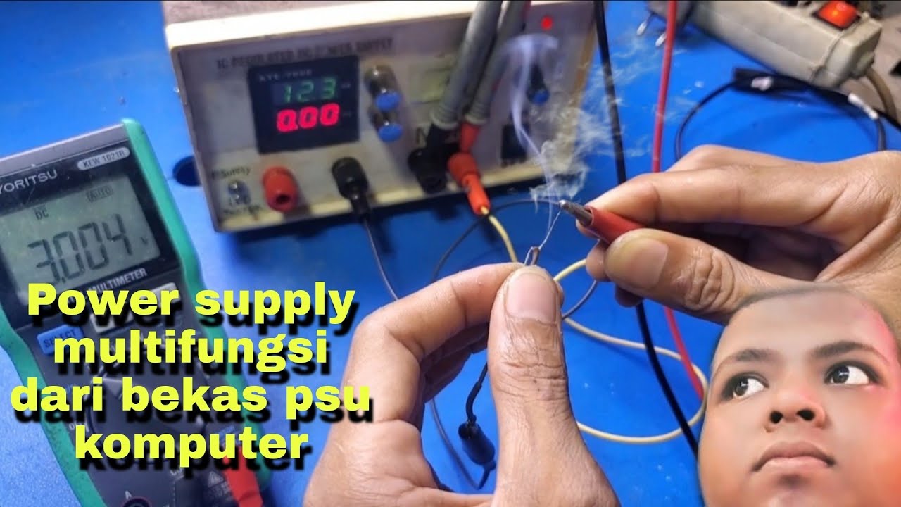 Diy adjustable switching power supply with MBR dari bekas psu Komputer ...