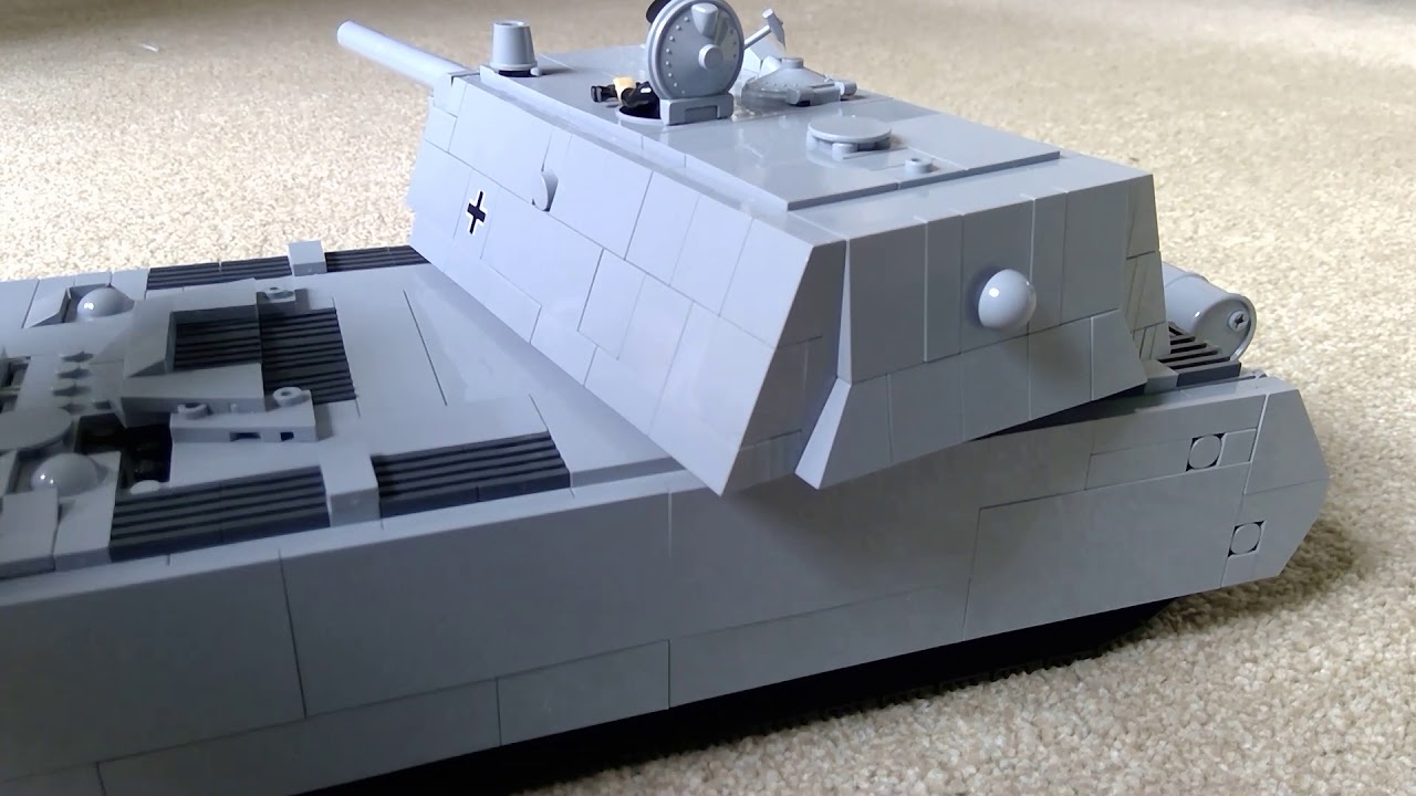 Panzer VIII Maus tank (fully built) - YouTube